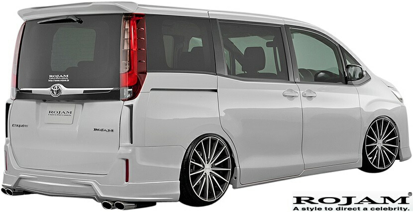 【楽天市場】【M's】トヨタ エスクァイア 80系 前期 (2014/10-2017/06)ROJAM IRT フロントリップスポイラー／／FRP ロジャム エアロ リップ ハーフ バンパー ...