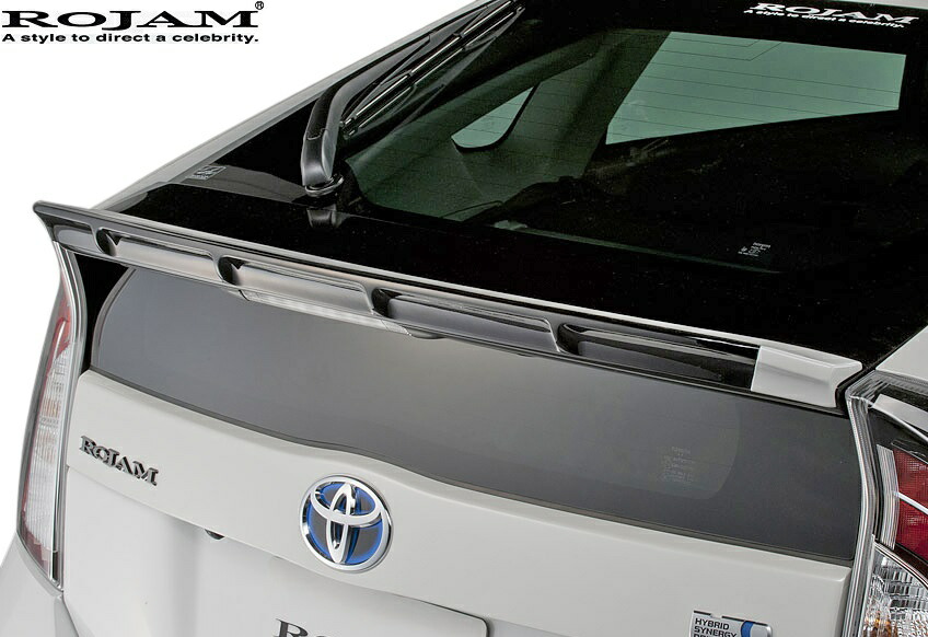 【楽天市場】【M's】トヨタ プリウス G’s 30系 (2011/12-2015/12) ROJAM VERDE リアウイング／／ZVW30 FRP ロジャム ヴェルデ エアロ エアロパーツ ...