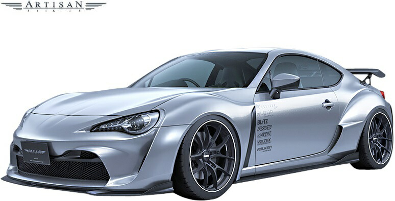 【楽天市場】【M's】トヨタ 86 ZN6 / スバル BRZ ZC6 (2012.3-) ARTISAN SPIRITS VOLTEX GTウイング／／FRP エアロ アーティシャン ...