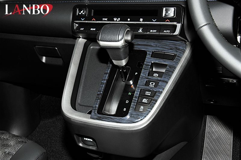 【楽天市場】【M's】 TOYOTA NOAH VOXY 90系 ZWR/MZRA90・95W LANBO シフトゲートパネル 黒木目 ...