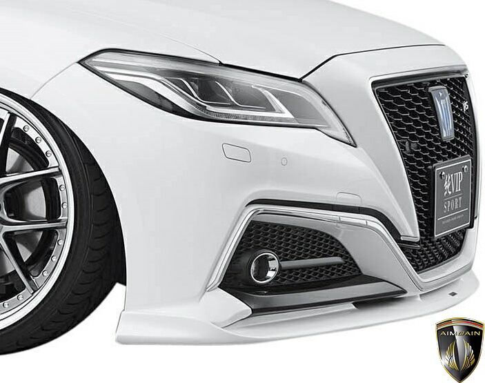 【楽天市場】【M's】トヨタ 220 クラウン RS (2018y-) AIMGAIN フロントアンダースポイラー／／純VIPスポーツ エイムゲイン エアロ フロントスポイラー カスタム ...