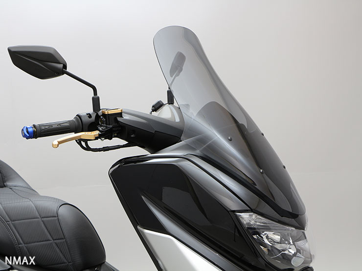 【楽天市場】NMAX NMAX155 ロングウィンドスクリーン ウインドシールド バイク：エンデュランス楽天市場店