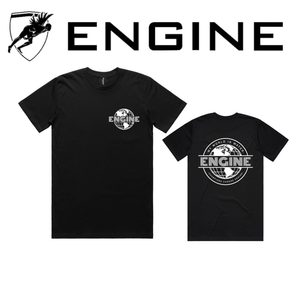 【楽天市場】【輸入品】 ENGINE Global Tee 大きめ Tシャツ 男女兼用 全年齢対象 コットンシャツ バックロゴプリント 黒 ...