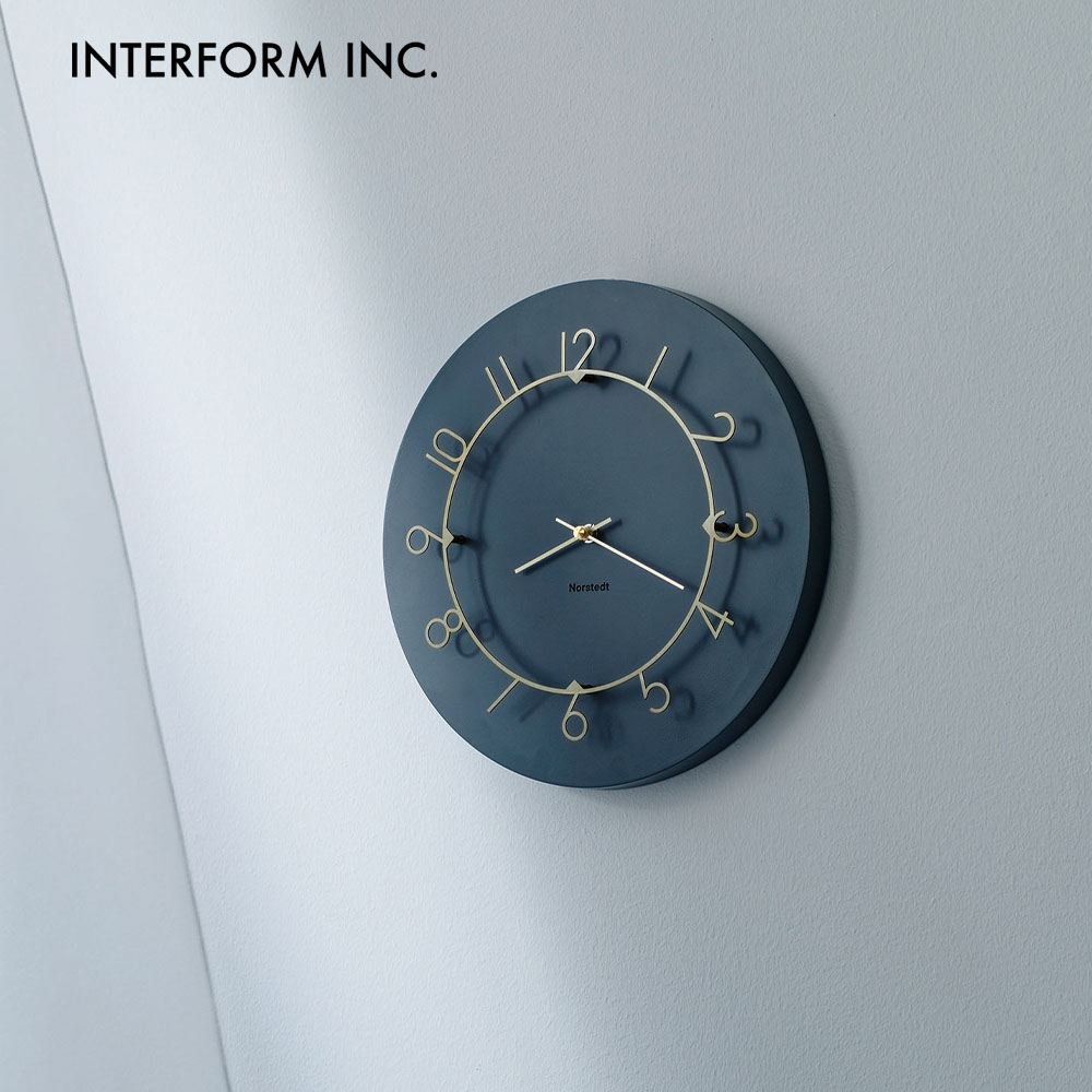 【楽天市場】ウォールクロック ルウ 掛け時計 30cm CL-4317 Luu INTERFORM INC. | 時計 掛け時計 ウォールクロック インテリア 時計 幅30cm ナチュラル ...