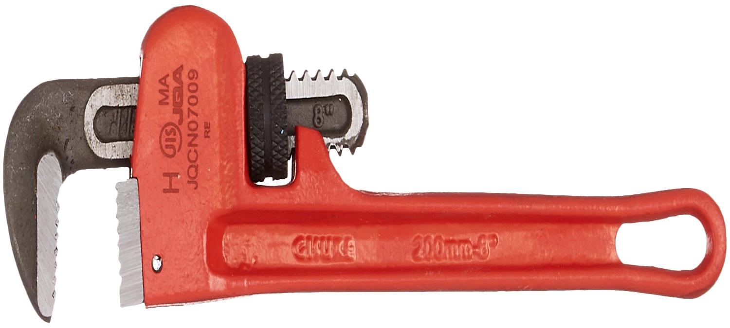 【楽天市場】高儀(Takagi) GISUKE パイプレンチ JIS付 200mm PW-200J：バラエティショップ平和
