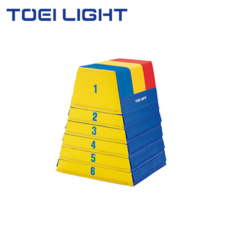 【楽天市場】トーエイライト TOEI LIGHT ソフト跳び箱6段 T-1659 スポーツ用品 スポーツ 体育用品 運動会 体育祭 体育 体育用具 教育施設 施設 レクリエーション：エンジョイ特選館