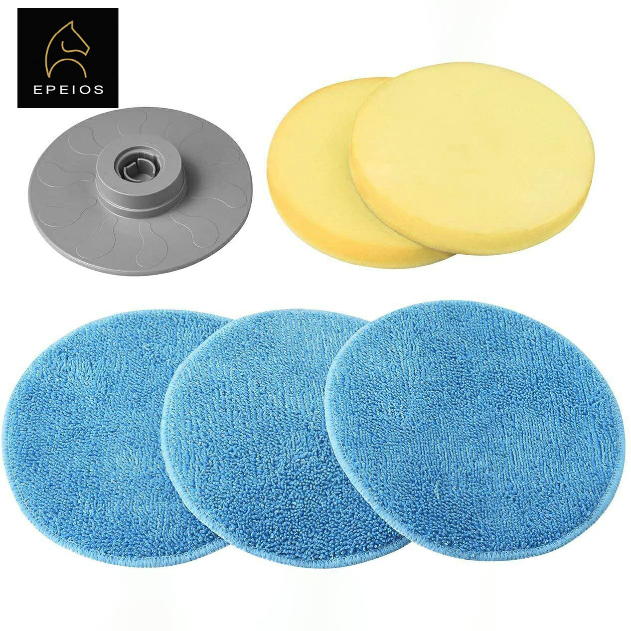 【楽天市場】エペイオス(Epeios) 【バスポリッシャーHM115、HM204シリーズ対応】電動お掃除ブラシ用 取り替え スポンジ お風呂 ...