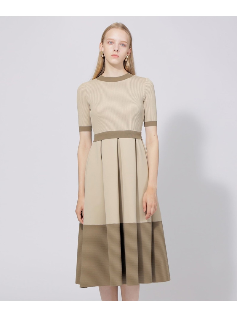 【楽天市場】【SALE／24%OFF】ココテック ニットドレス EPOCA エポカ ワンピース・ドレス ワンピース ネイビー グリーン ...