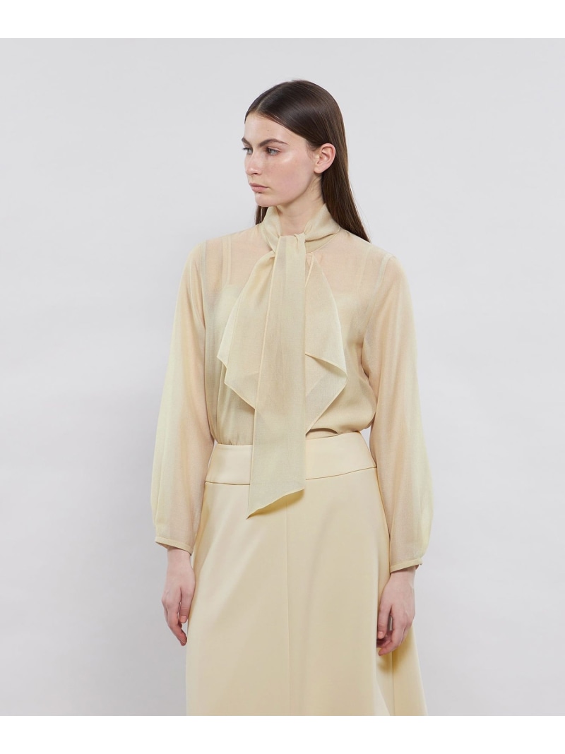 【楽天市場】【SALE／20%OFF】シアークロス フリルブラウス EPOCA エポカ トップス シャツ・ブラウス ネイビー ブルー ホワイト ...