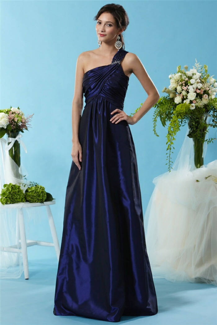 【楽天市場】パーティードレス_ロングドレス_サイズオーダー_ワンショルダー_4082：Erinbella