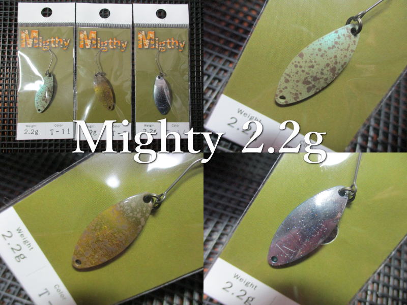 【楽天市場】マイティー 2.2g /28mm ～全6色 ＜ニュードロワー NewDrawer＞ エリア ルアーフィッシング用 スプーン Mighty Spoon 2.2g ～広範囲を効率よく ...