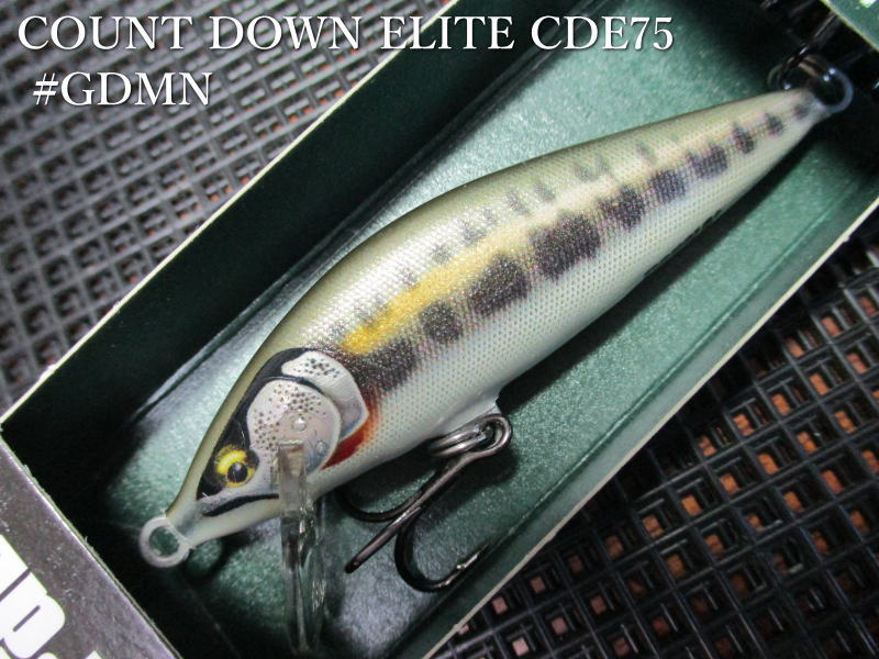 【楽天市場】【★SALE★お試し価格★】カウントダウン [エリート] CDE75 #GDMN ※メーカー小売価格2552円税込 ＜ラパラ RAPALA＞ Count Down ELITE ...
