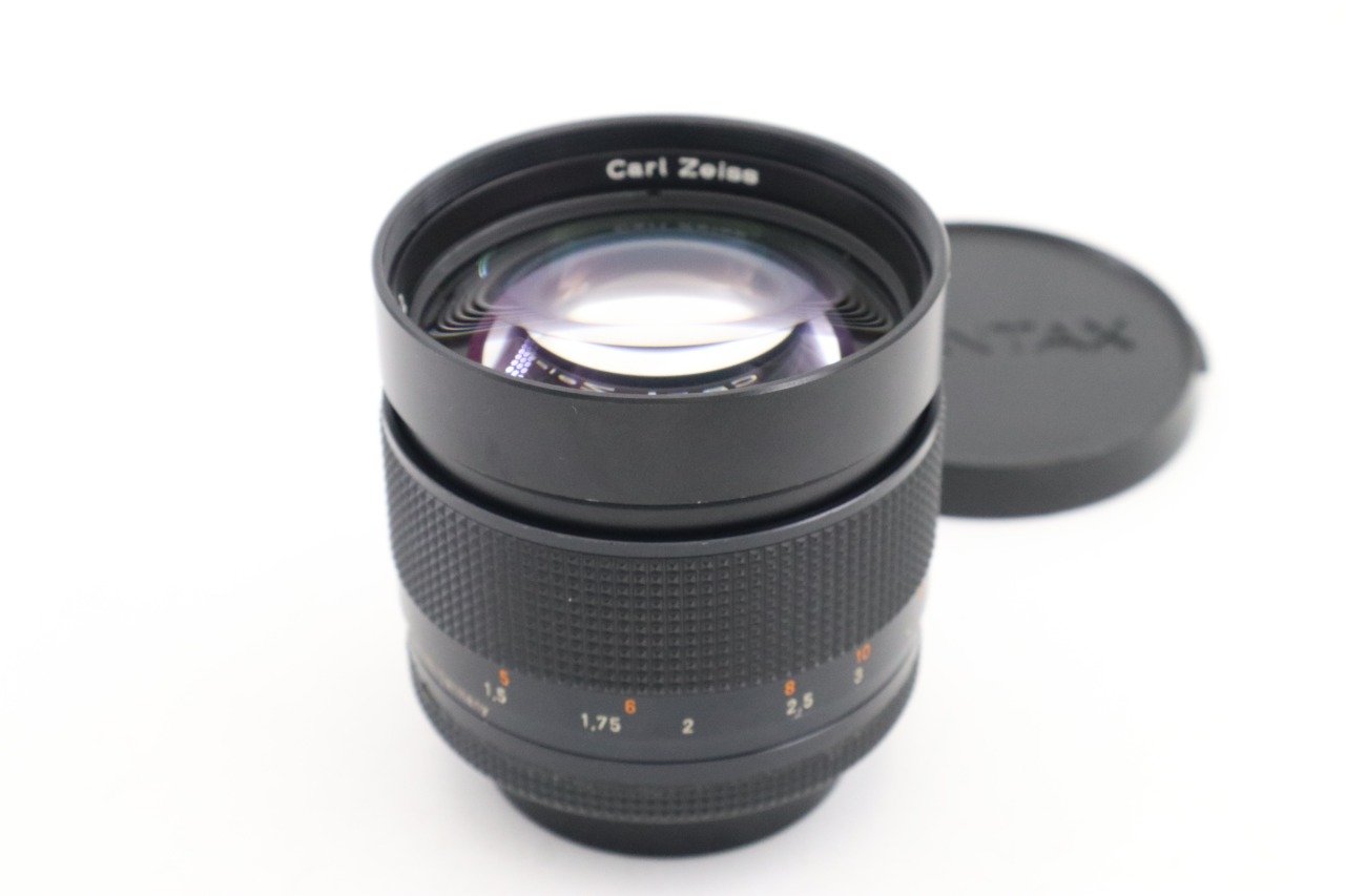 【楽天市場】【中古】 Contax コンタックス Carl Zeiss Planar 85mm F/1.4 T* AEG MFレンズ (f00780)：いーさくらマーケットPhoto