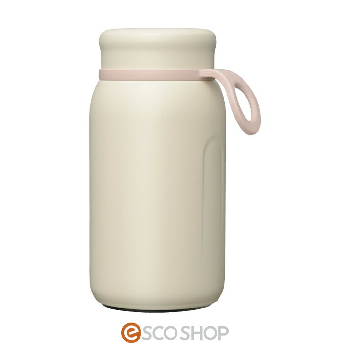 【楽天市場】ストラップ付マグボトル300mlアイボリー ストラップ付 便利 水筒 送料無料 メーカー直送 代引不可 同梱不可：ESCO SHOP