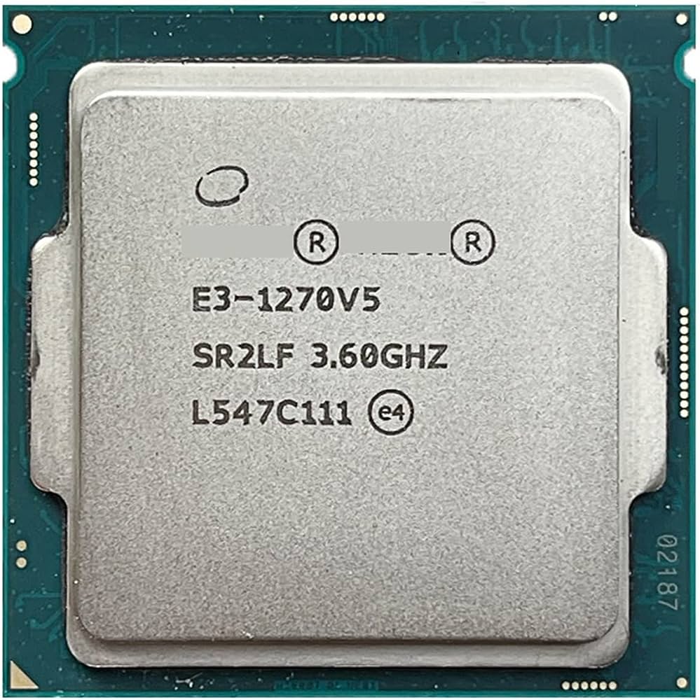 【楽天市場】正規品★安心初期付き★デスクトップ用cpu INTEL Xeon E3-1270 v5 3.6GHz e3-1270v5 CPU ...