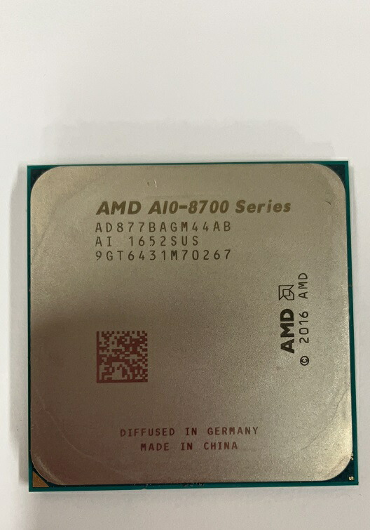 【楽天市場】【中古】AMD CPU A10 シリーズ A10 8700 シリーズ A10-8700 A10-8770 A10 8770 3.5GHz プロセッサ 65W ...