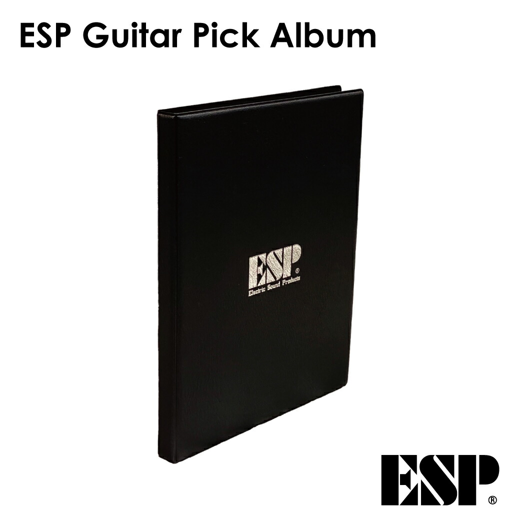 【楽天市場】【ESP直営店】【即納可能】ESP / Guitar Pick Album[ピックアルバム/収納][ピック、pick、ギター ...