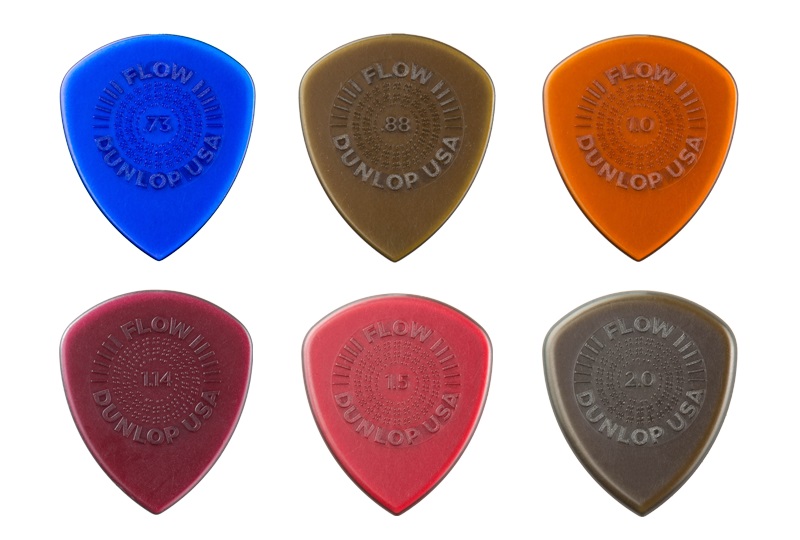 【楽天市場】【ESP直営店】Jim Dunlop FLOW® STANDARD 549R（1枚売り） [Pick/ピック/ジムダンロップ ...