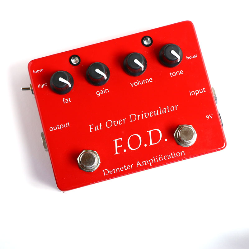 【楽天市場】【ESP直営店】DEMETER FOD-1 / Mid Boost・Overdrive[エフェクター、effectspedal ...