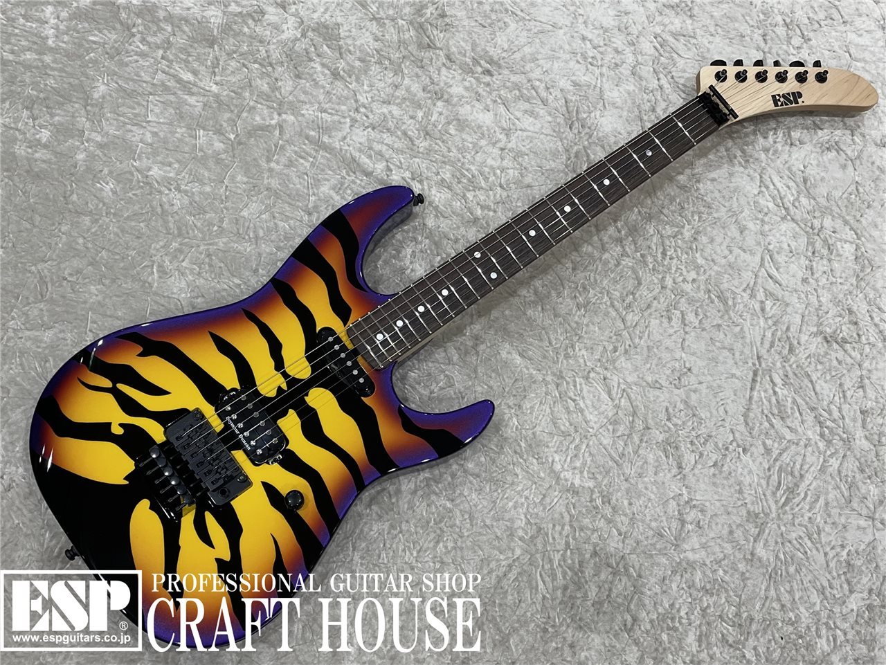【楽天市場】【ESP直営店】【即納可能】[GEORGE LYNCH] ESP PURPLE TIGER[エレキギター、guitar]：ESP ...