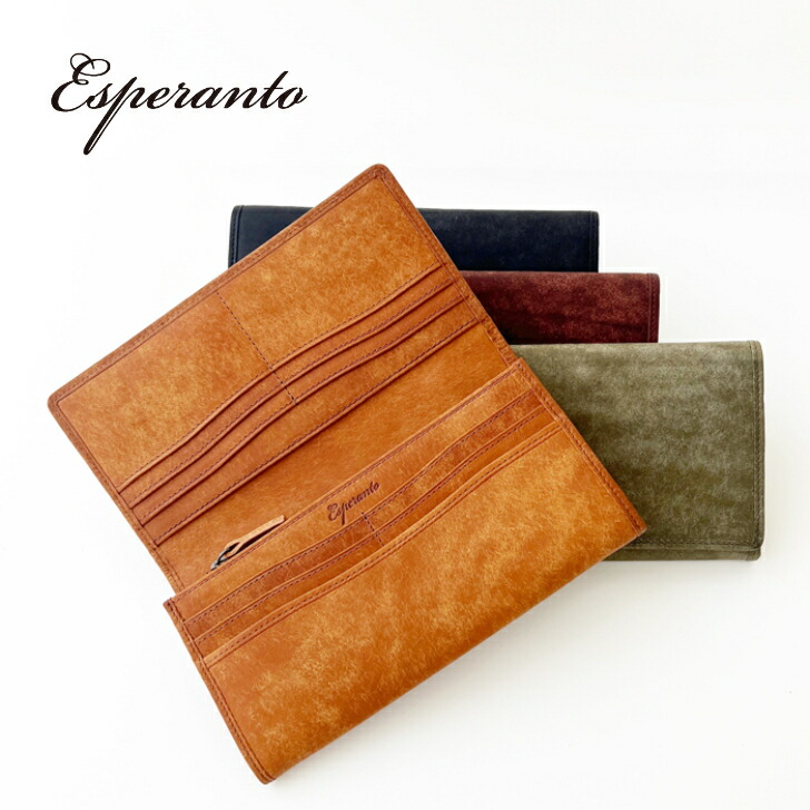 【楽天市場】プエブロレザー パイピング長財布 [ESP-6210]：esperanto 楽天市場店