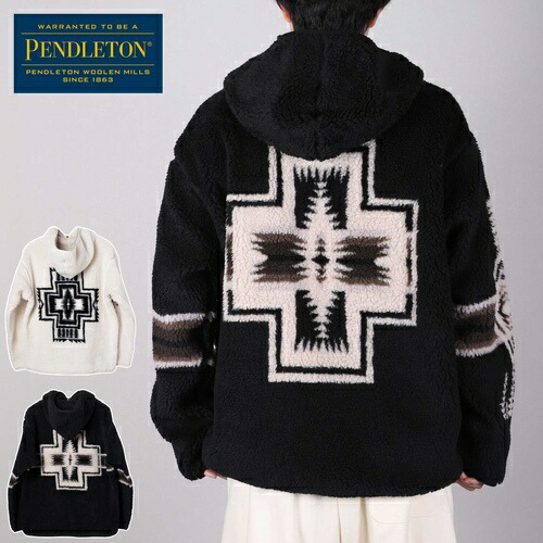 【楽天市場】ペンドルトン PENDLETON メンズ レディース パーカー ボアジップフーディー Boa Zip Hoodie：YOCABITO 楽天市場店