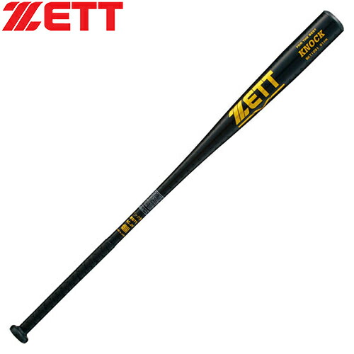 【楽天市場】ゼット ZETT 金属製ノックバット KNOCK ブラック Z BKT1091 1900：YOCABITO 楽天市場店