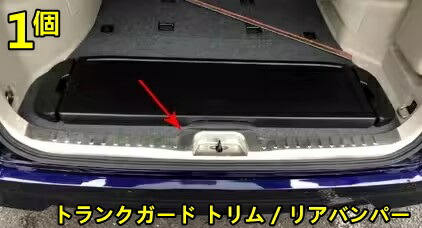 【楽天市場】日産・セレナ SERENA 5代目 C27型用 トランクガード トリム / リアバンパー プロテクター ガード 内側 積み荷卸し ...