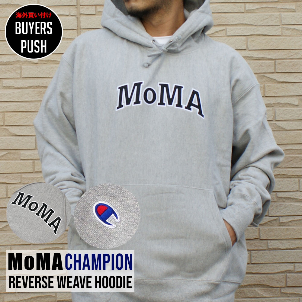【楽天市場】【本物・正規品】 新品 XLサイズ チャンピオン Champion x モマ MoMA Reverse Weave Hoodie ...