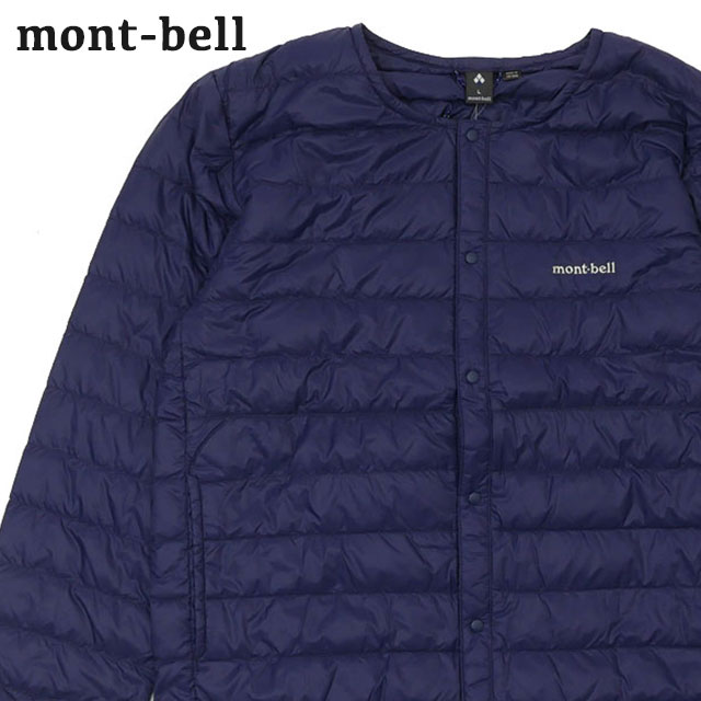 【楽天市場】【本物・正規品】 新品 モンベル mont-bell Superior Down Round Neck Jacket スぺリオダウン ラウンドネック ジャケット MIBL ネイビー ...