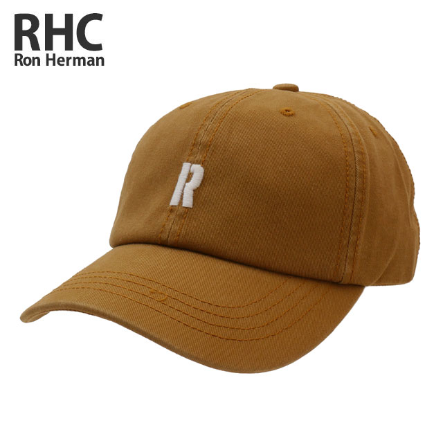 【楽天市場】【本物・正規品】 新品 ロンハーマン RHC Ron Herman R Logo Cap キャップ MUSTARD マスタード ...