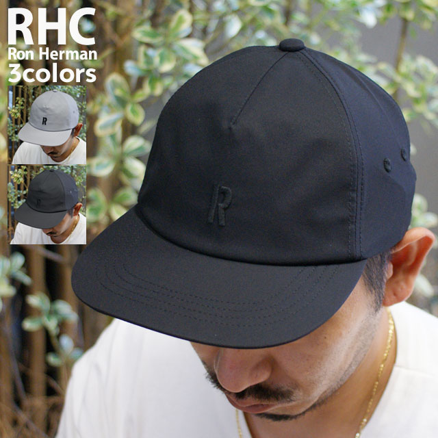 【楽天市場】【本物・正規品】 新品 ロンハーマン RHC Ron Herman Primeflex R Logo Cap キャップ BLACK ...