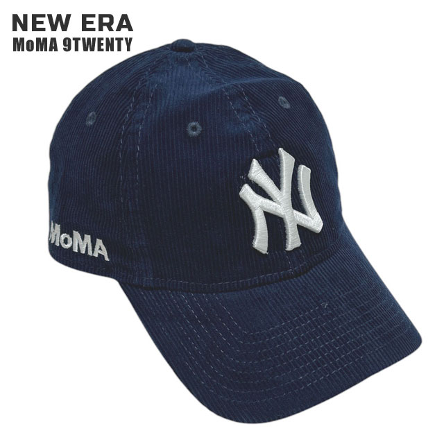 【楽天市場】【本物・正規品】 新品 ニューエラ NEW ERA x モマ MoMA ニューヨーク ヤンキース CORDUROY 9TWENTY CAP ストラップバック キャップ NAVY ...
