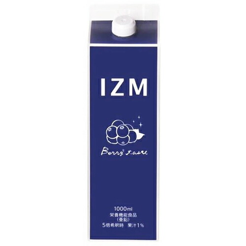 【楽天市場】IZM イズム 酵素ドリンク ベリーベリー テイスト 1000ml IZM BERRY BERRY TASTE：エステマート