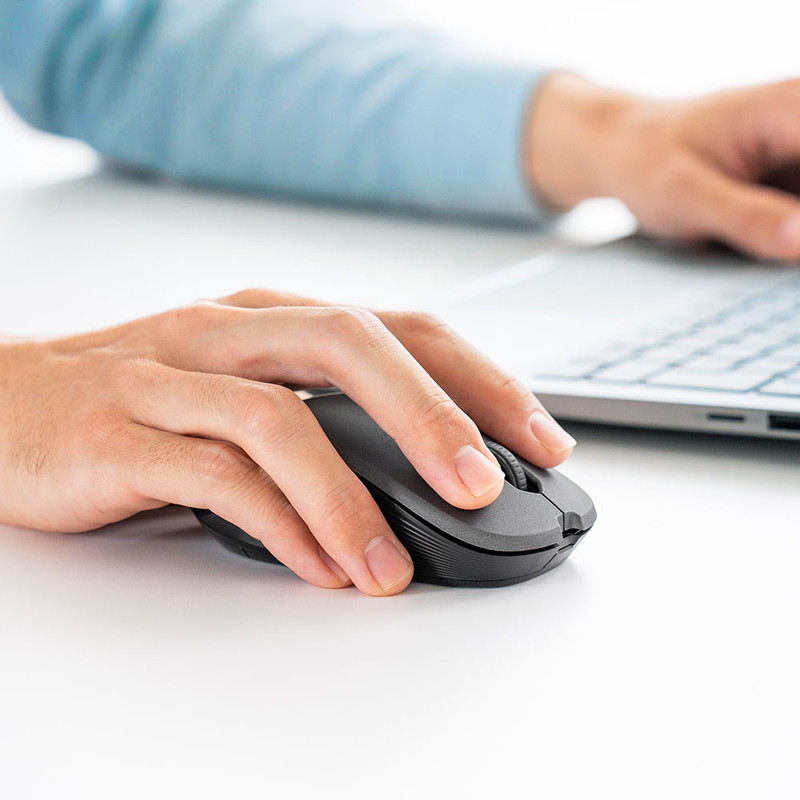 【楽天市場】Bluetoothマウス ワイヤレス 多ボタン ブルーLED モバイル 電池 iPad Android Mac Windows ガンメタ EEX-MABT158GM：イーサプライ ...