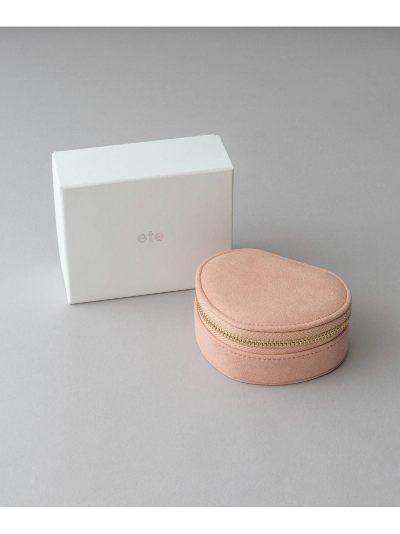 【楽天市場】[Limited] スウェード ジュエリーポーチ ete エテ 福袋・ギフト・その他 ラッピングキット ピンク[Rakuten ...