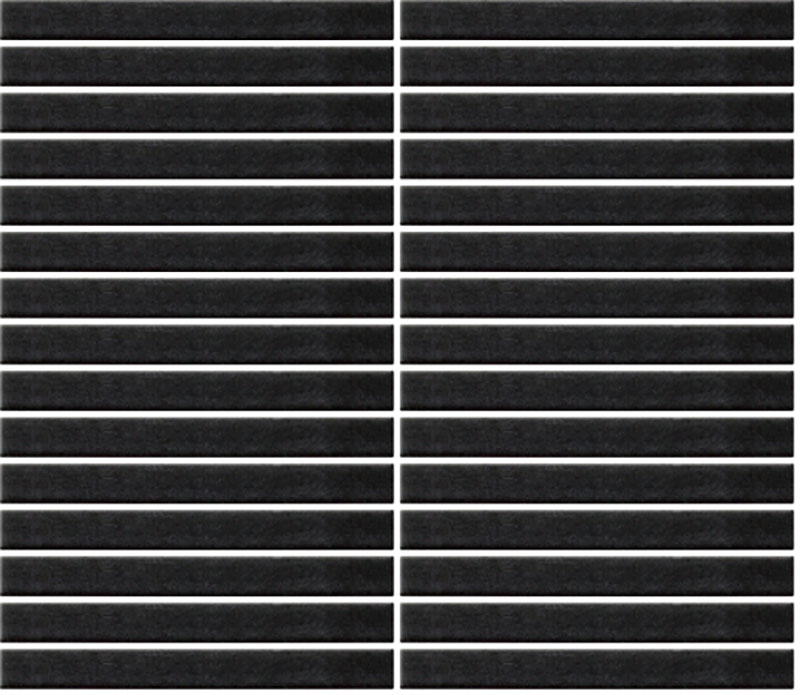 【楽天市場】LB-123（黒マット）[シート] 名古屋モザイク エリアボーダー彩 145x15ボーダー紙貼り ：etile 楽天市場ショップ