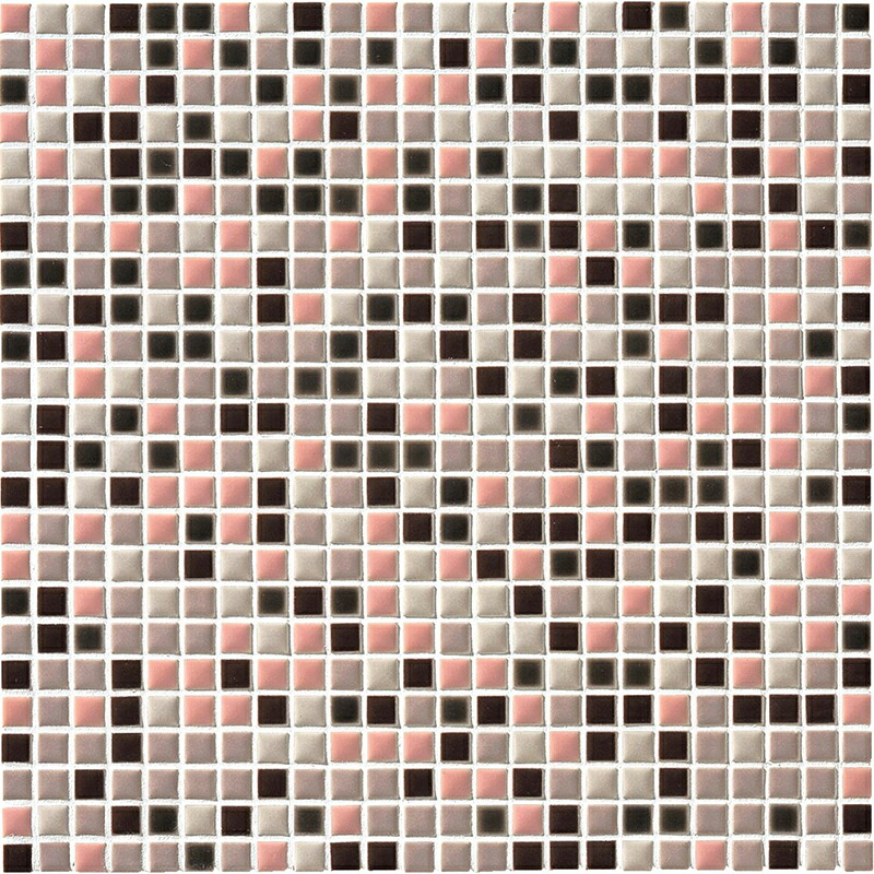 【楽天市場】名古屋モザイク アートモザイク施釉 10角 ATS10-MIX-12[シート] 10mm角紙貼り モザイクタイル：etile 楽天市場ショップ