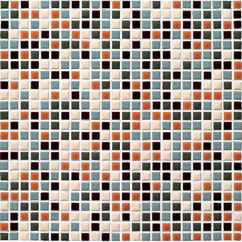 【楽天市場】名古屋モザイク アートモザイク施釉 10角 ATS10-MIX-7[シート] 10mm角紙貼り モザイクタイル：etile 楽天市場ショップ