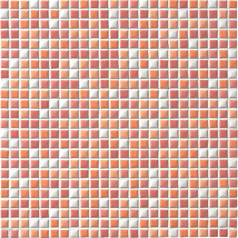 【楽天市場】名古屋モザイク アートモザイク施釉 10角 ATS10-MIX-9[シート] 10mm角紙貼り モザイクタイル：etile 楽天市場ショップ