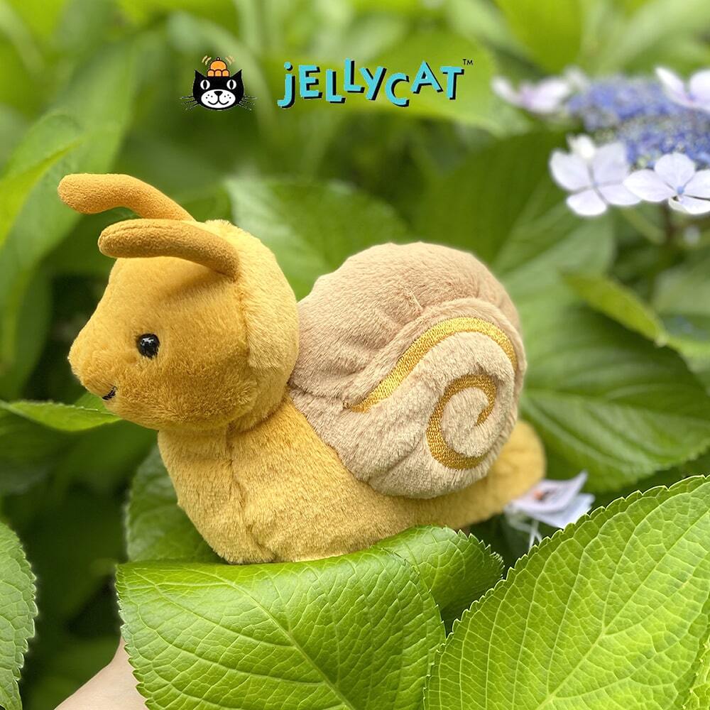 【楽天市場】【正規販売代理店】【ラッピング】Jellycat Sandy Snail かたつむり スネイル かたつむりのぬいぐるみ イギリス輸入品：原宿 エトフ ETOFFE