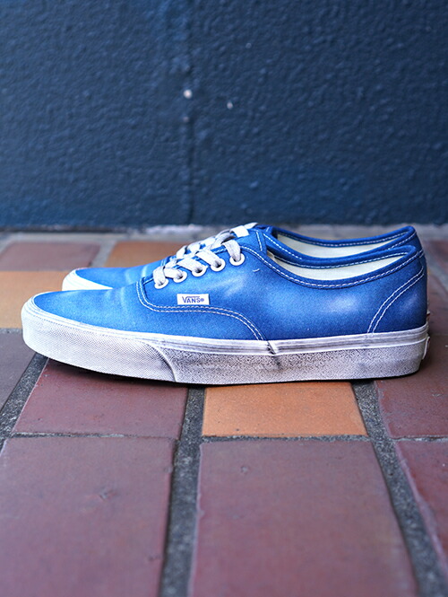 【楽天市場】VANS AUTHENTIC ヴァンズ バンズ オーセンティック WAVE WASHED BLUE：原宿 エトフ ETOFFE
