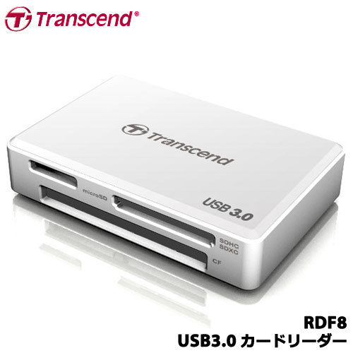 【楽天市場】トランセンド TS-RDF8W [USB3.0&2.0接続カードリーダーライター ホワイト]：イートレンド楽天市場店
