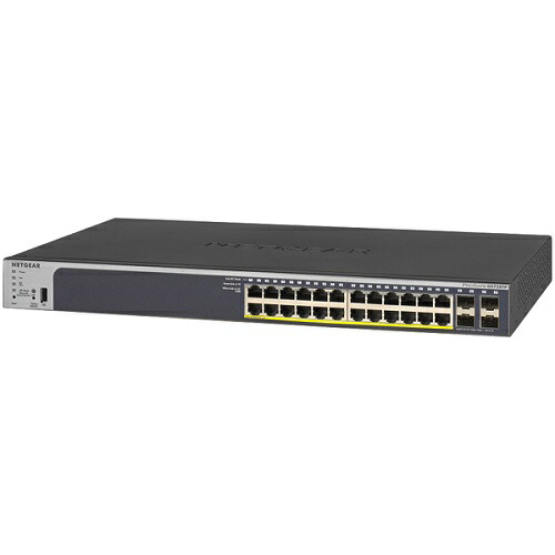 【楽天市場】NETGEAR GS728TP-200AJS [GS728TP ギガ24Port PoE+(190W)スマートスイッチ]：イー ...