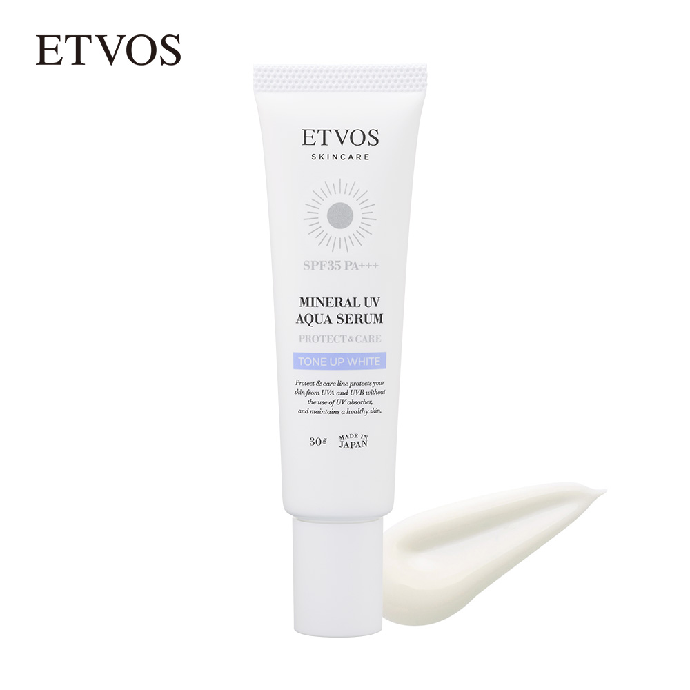 【楽天市場】【送料無料・定期コース】エトヴォス 公式( ETVOS ) 「ミネラルUVアクアセラム」 【30日間返品保証】：ETVOS公式ショップ 楽天市場店