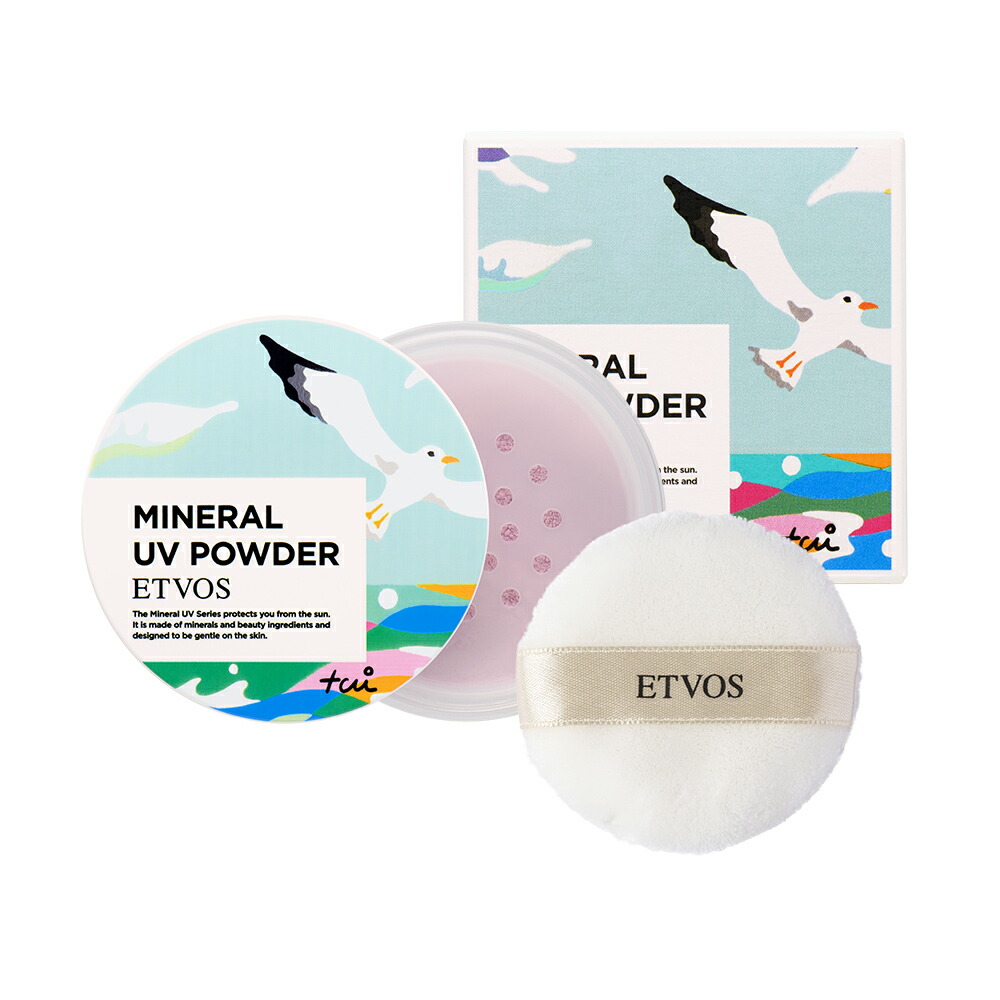 エトヴォス 公式( ETVOS ) 《2023年版》 「 ミネラルUVパウダー 」 SPF50 PA++++ 【個数限定】 【30日間返品保証】 フェイスパウダー UV 日焼け止め パウダー ...