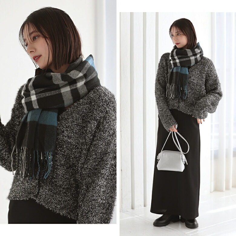 【クーポンで1384円】大判ストール クリーム ベージュ ブルーアンバー ベージュシナモン ネイビー ブラック インディゴ ダークレッド ラテブラウン[s2]euni-8