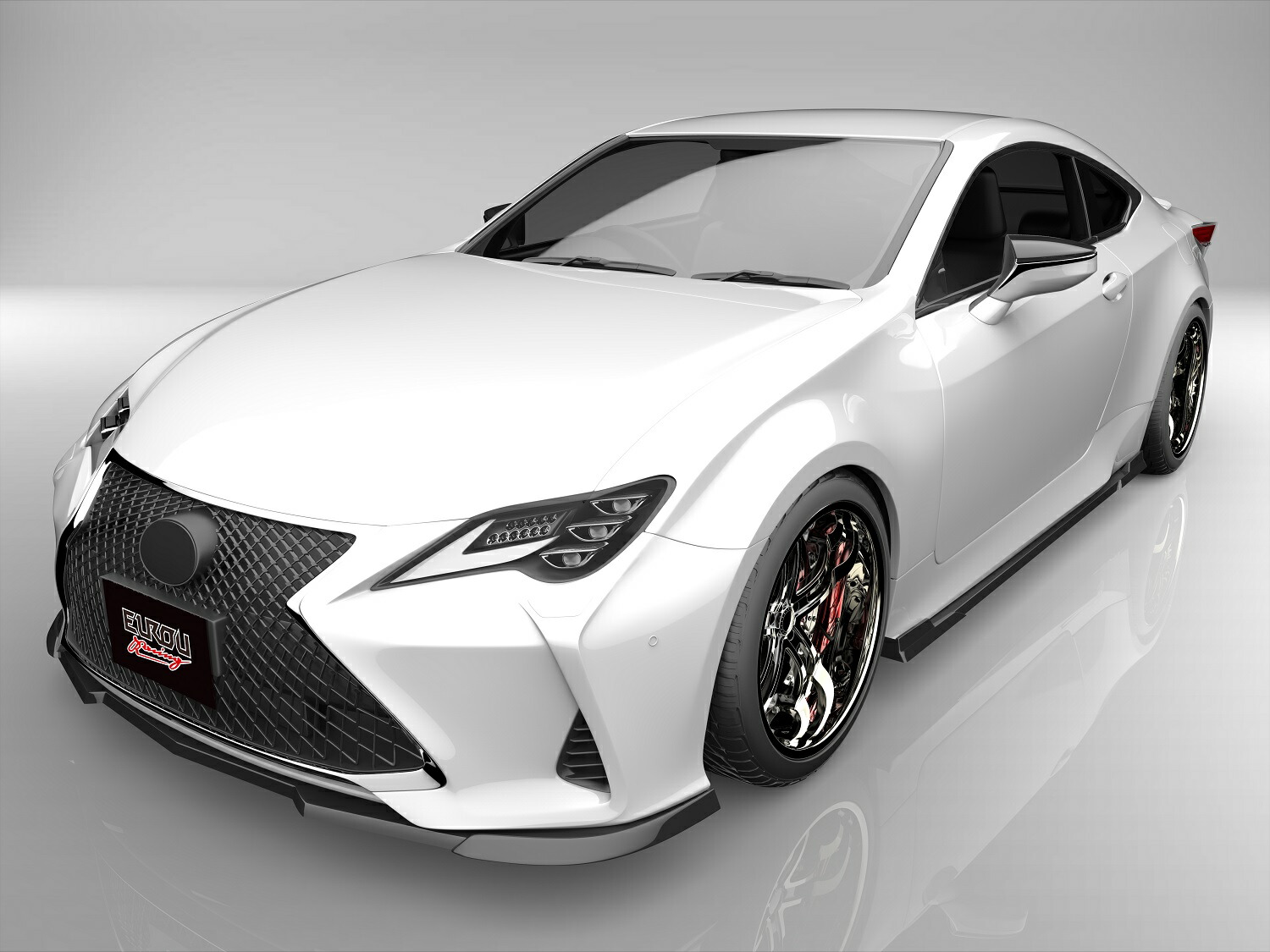 【楽天市場】 国産エアロパーツ!保証付き!!NEW MODEL/EUROUレクサス RC ASC10 AVC10 GSC10 後期フロント ...