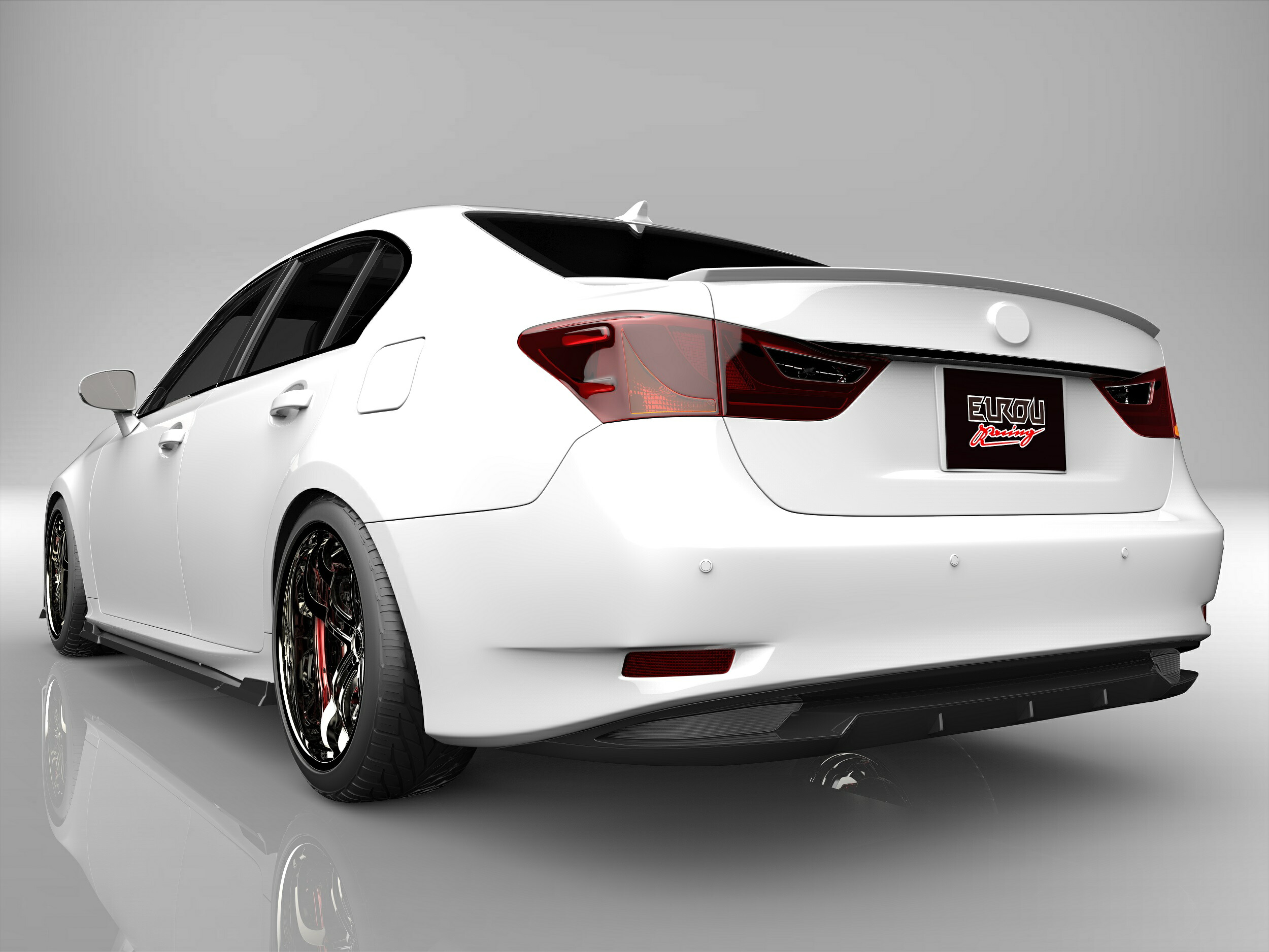 【楽天市場】 国産エアロパーツ!保証付き!!NEW MODEL/EUROUレクサス GS 10系 Fスポーツ 前期フロントアンダースポイラー ...