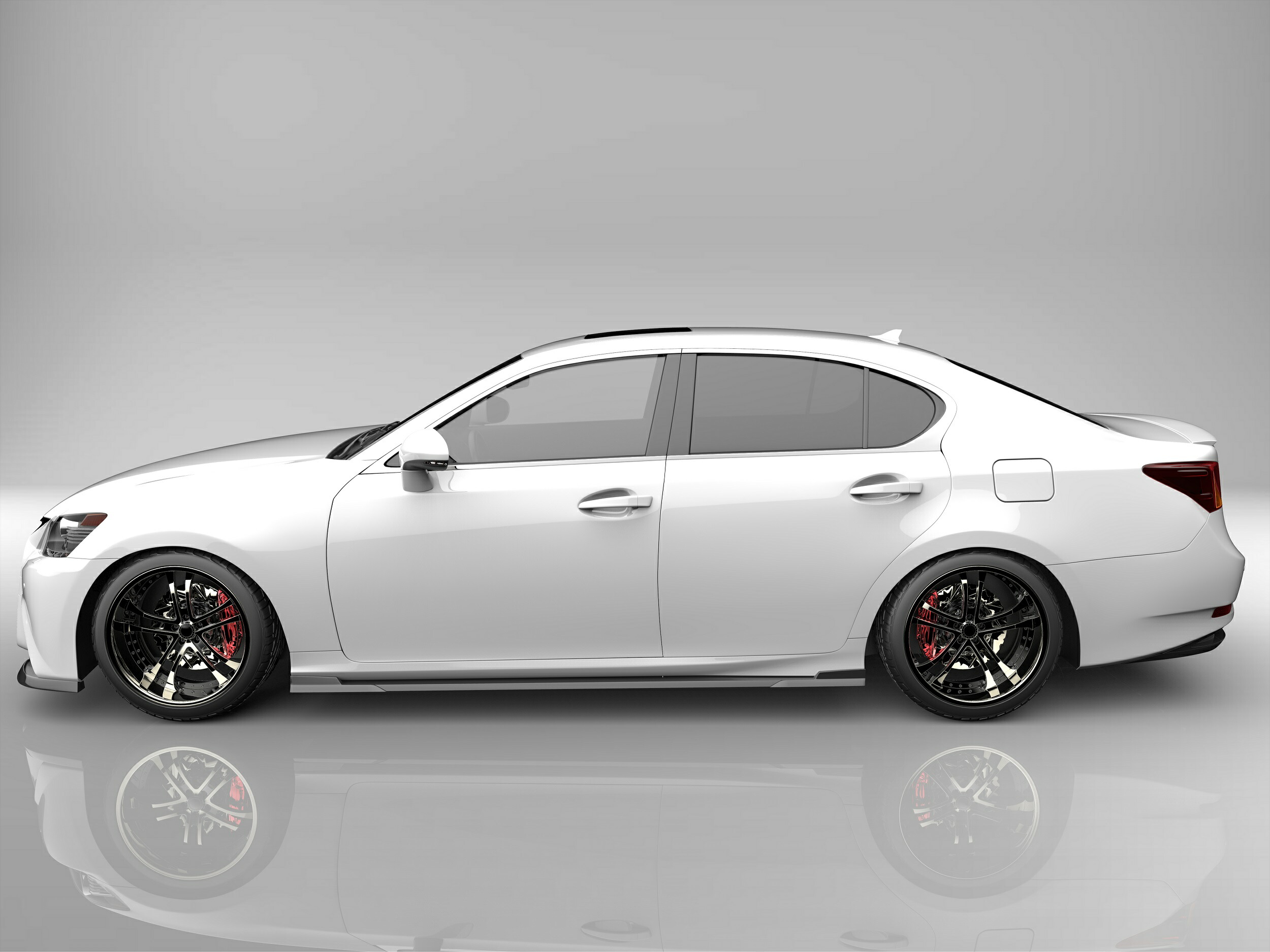 【楽天市場】 国産エアロパーツ!保証付き!!NEW MODEL/EUROUレクサス GS 10系 Fスポーツ 前期フロントアンダースポイラー ...